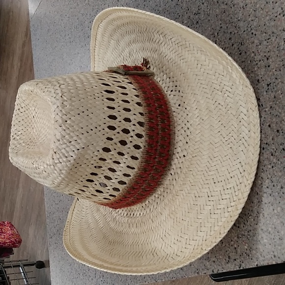 Stetson | Accessories | Designer Stetson Straw Gallon Hat W Decor Band ...